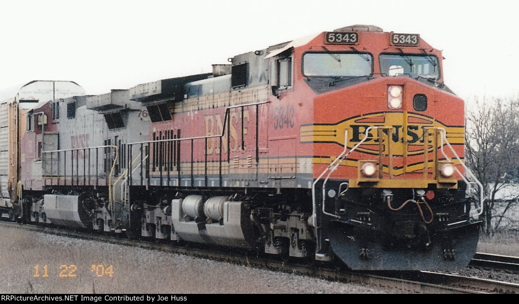 BNSF 5343 West
